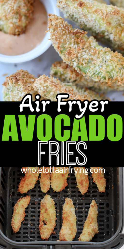 Air Fried Avocado - wholelottaairfrying.com